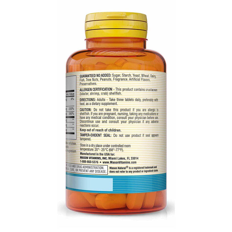 GLUCOSAMIN CHONDROITIN 1500/1200 W/MSM 500 90 TABS – Vitamin Choice Outlet